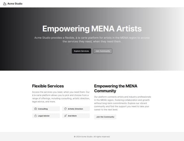 The website layout will feature a clean, user-friendly design with a ...