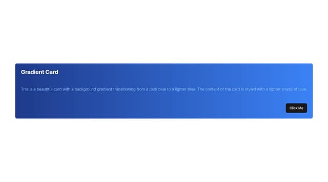 a card with background gradient using shadcn | A shadcn/ui and v0 ...