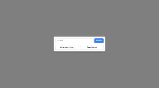 A popup search bar | A shadcn/ui and v0 generation - v0