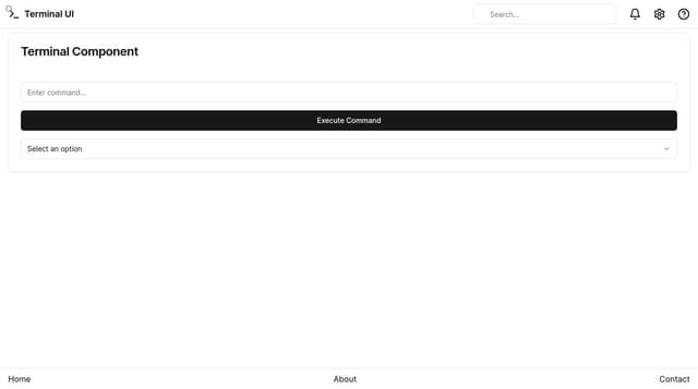 A fully responsive assecible Terminal UI with various NCurse like ...