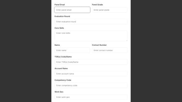 Create a Modal with Save and Cancel options, it should have the ...