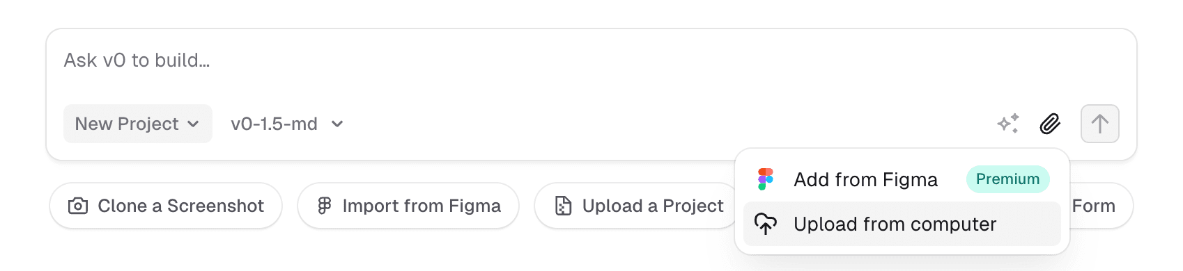 Screenshots and Files | v0 Docs