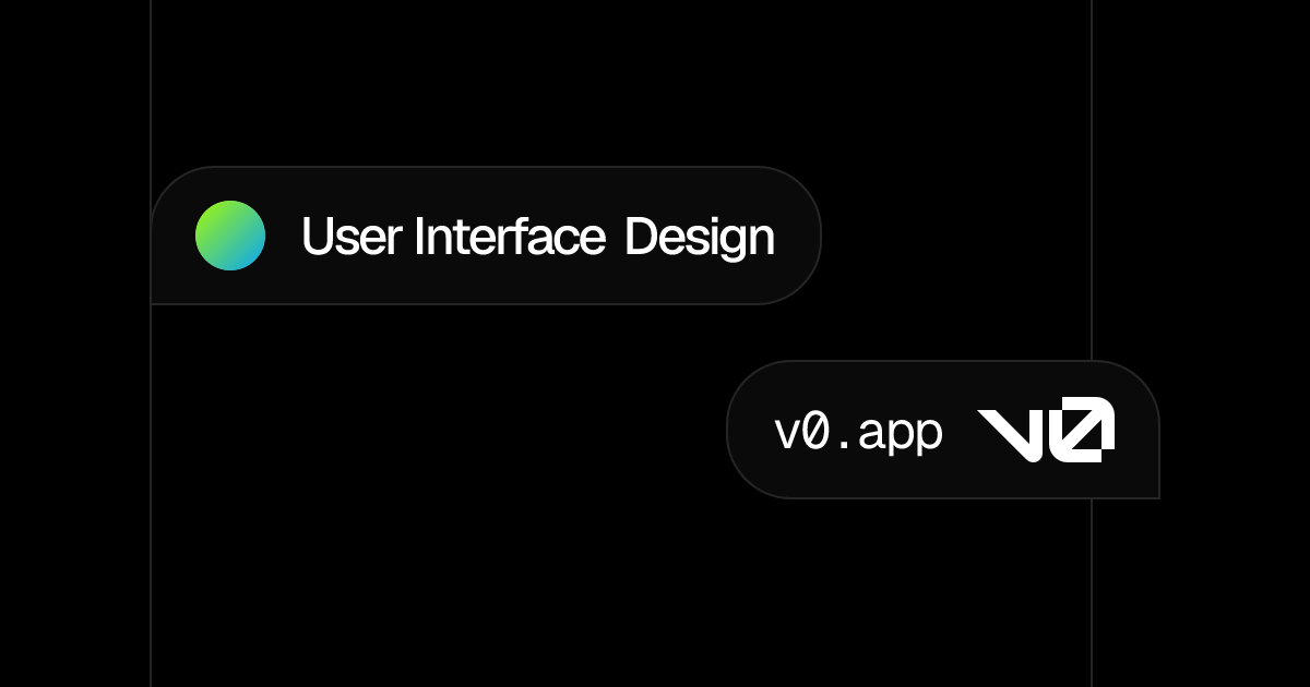 User Interface Design - v0 by Vercel