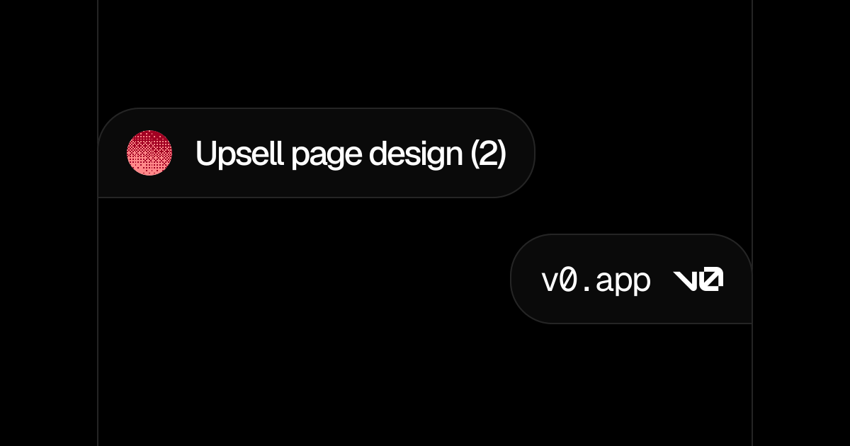 Upsell page design (2) - v0 by Vercel