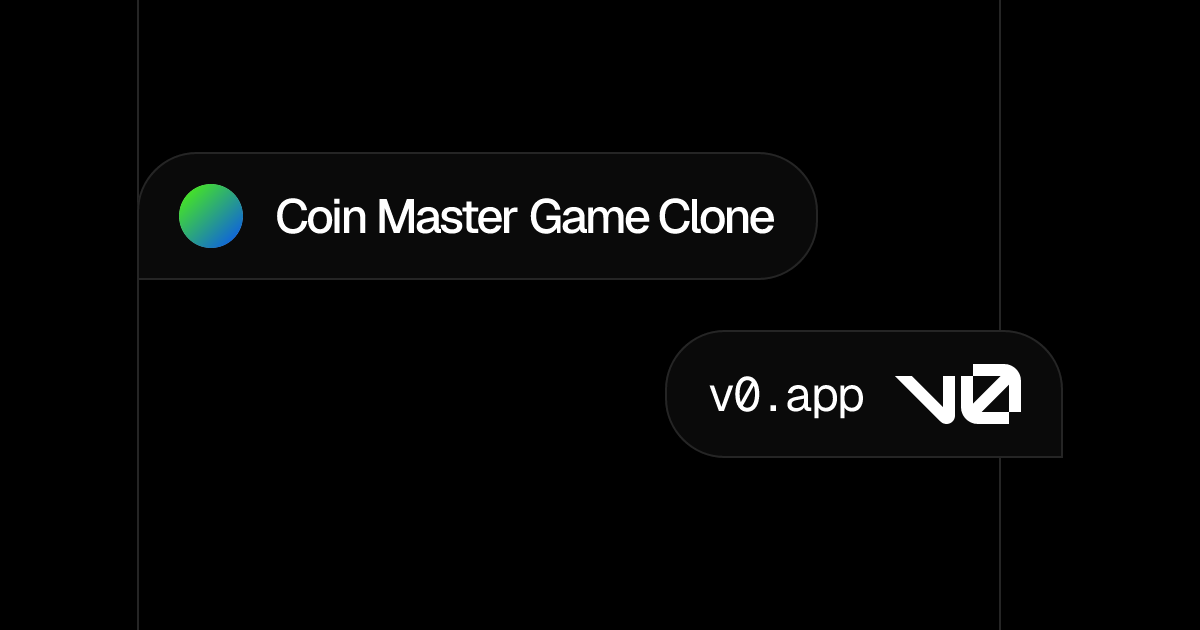 Coin Master Game Clone - v0 by Vercel