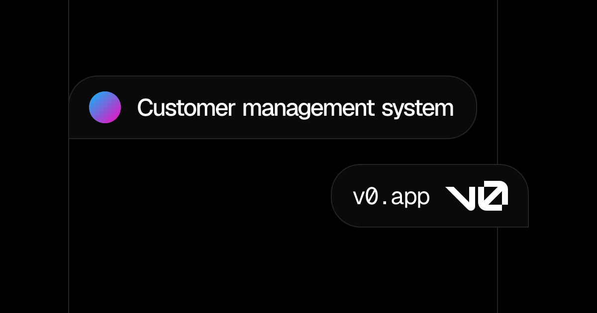 Customer management system - v0 by Vercel