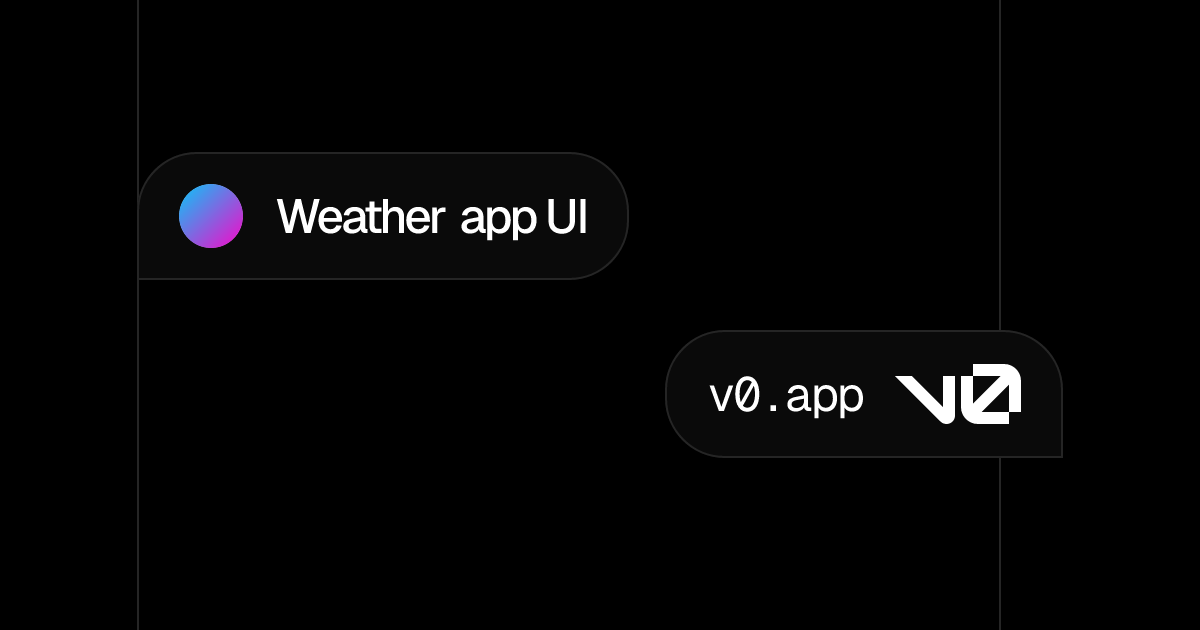 Weather app UI - v0 by Vercel