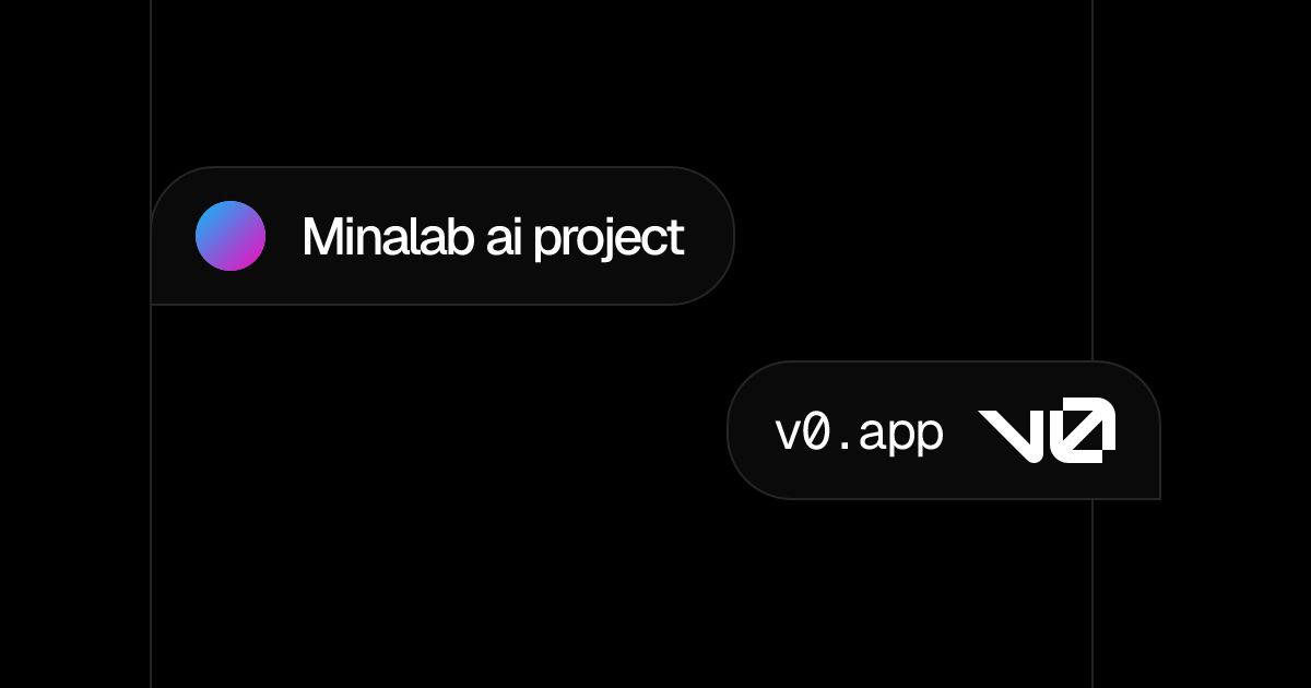 Minalab ai project - v0 by Vercel