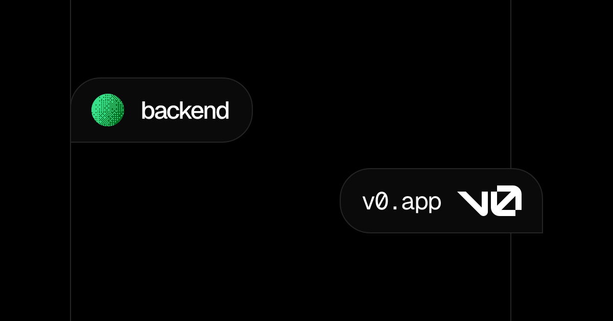 backend - v0 by Vercel
