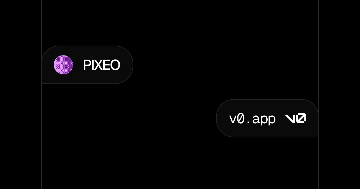 PIXEO - v0 by Vercel