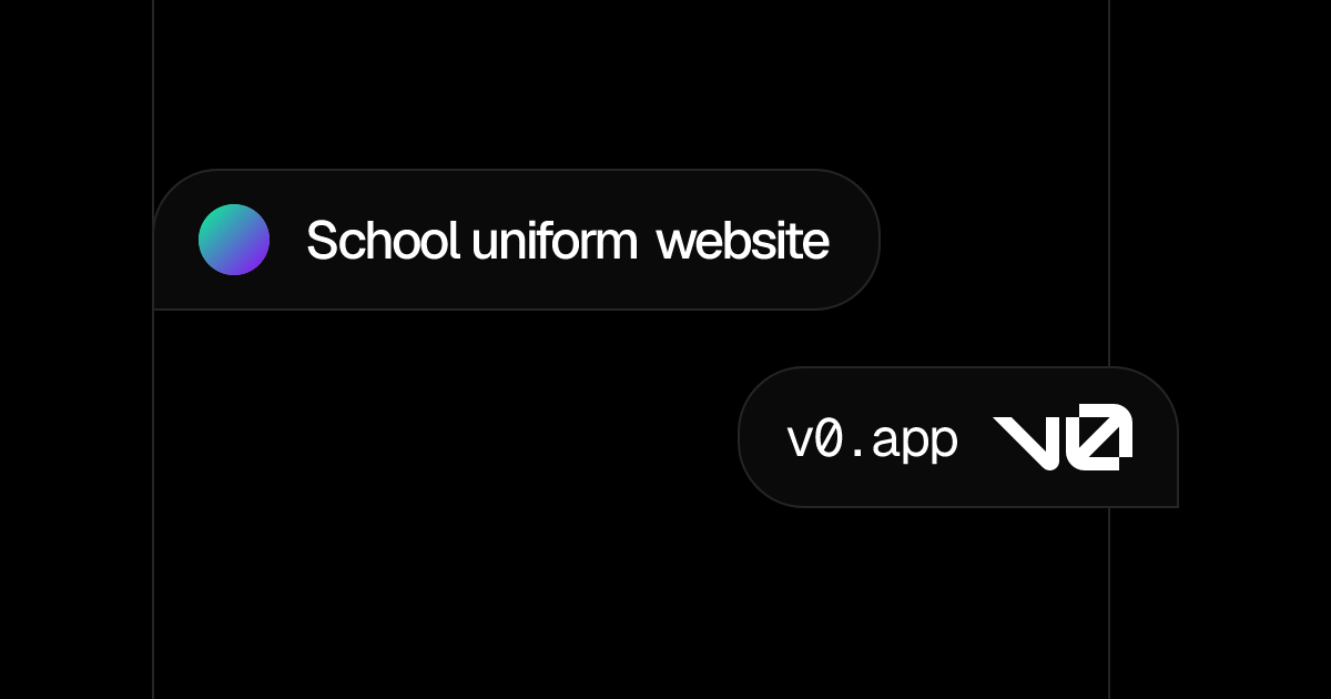 School uniform website - v0 by Vercel