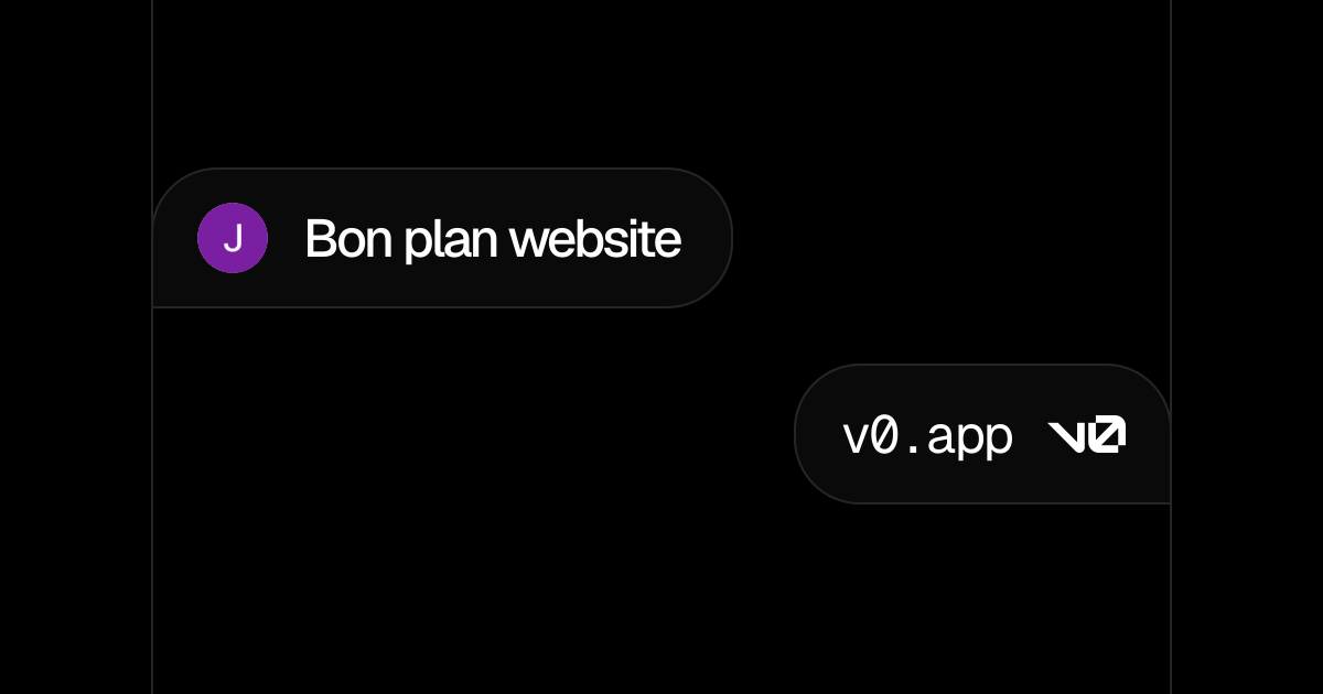 Bon plan website - v0 by Vercel