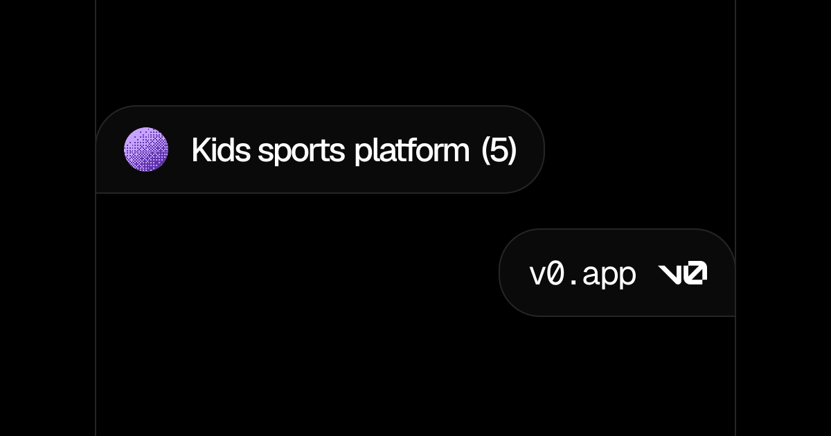 Kids sports platform (5) - v0 by Vercel