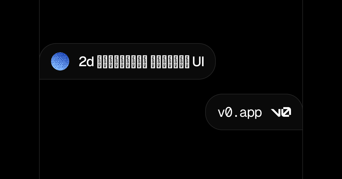2d 서브컬쳐 캐릭터 UI - v0 by Vercel