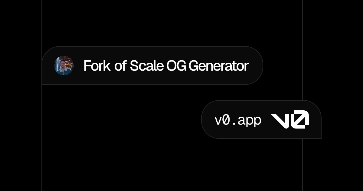 Fork of Scale OG Generator - v0 by Vercel