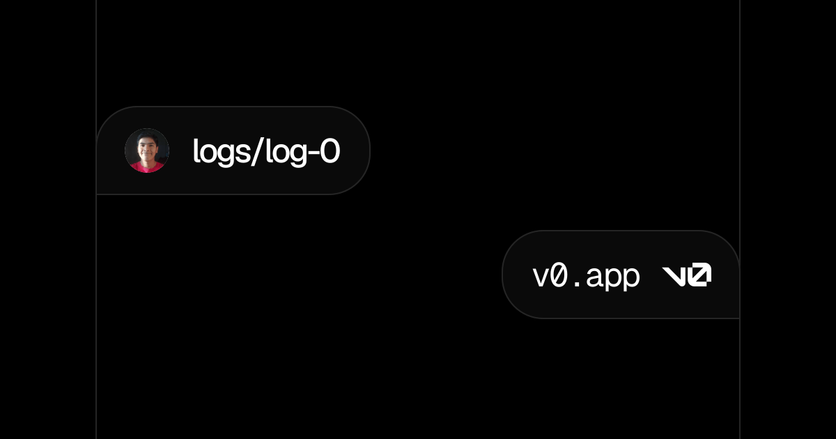 logs/log-0 - v0 by Vercel