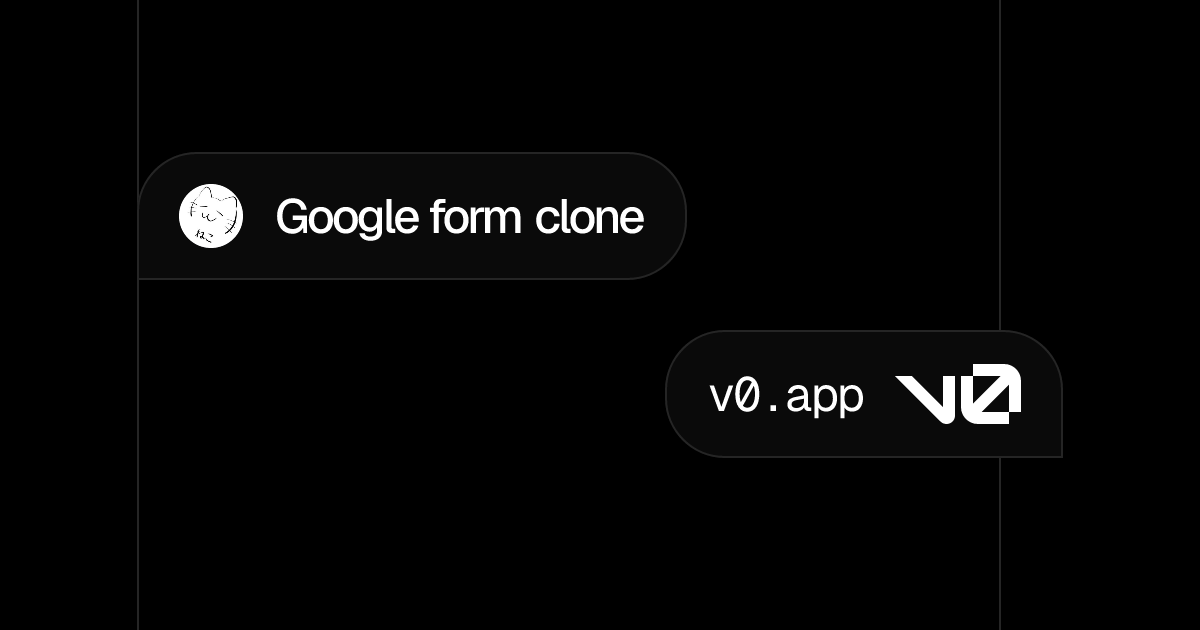 Google form clone - v0 by Vercel