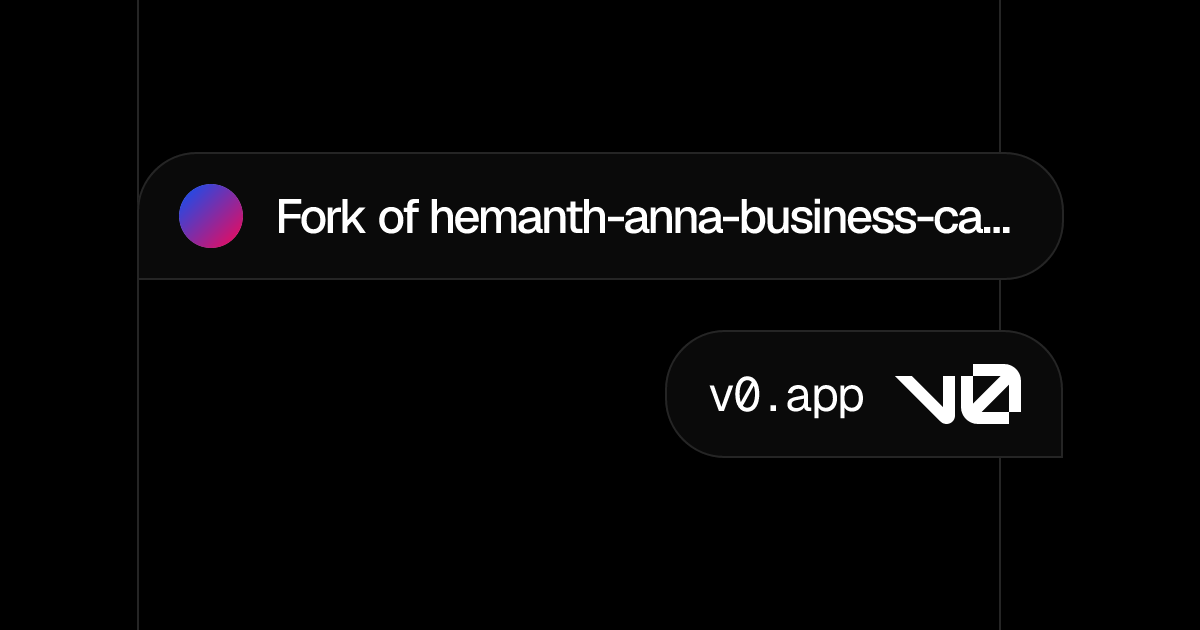 Fork of hemanth-anna-business-card - v0 by Vercel