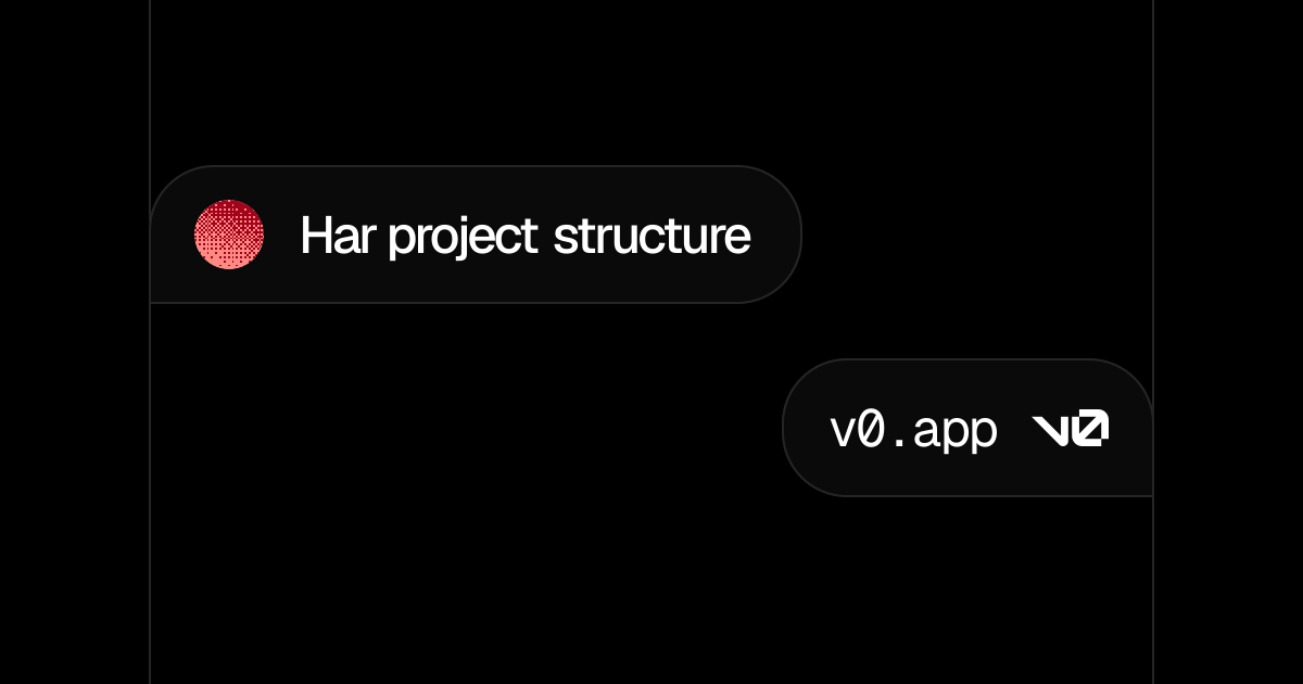 Har project structure - v0 by Vercel