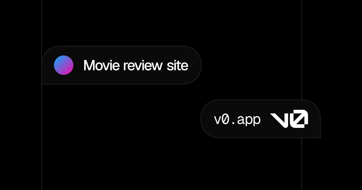 Movie review site - v0 by Vercel
