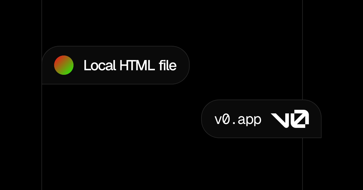 Local HTML file - v0 by Vercel