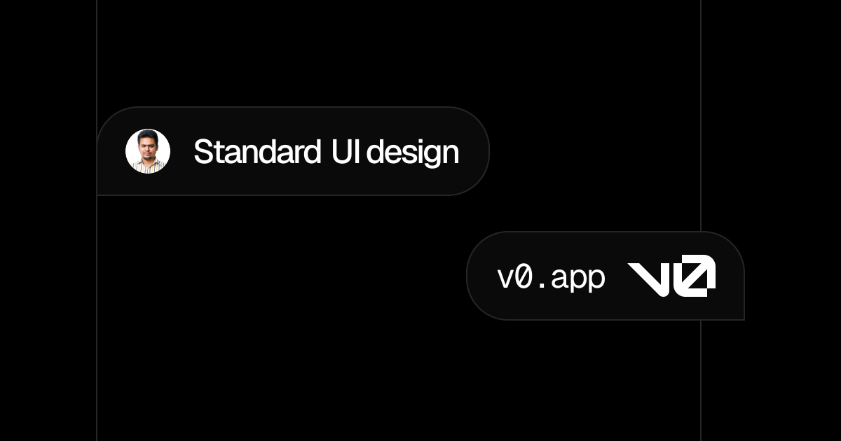Standard UI design - v0 by Vercel
