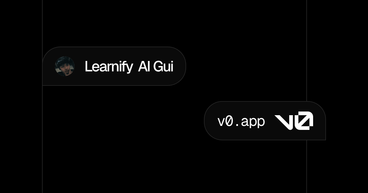 Learnify AI Gui - v0 by Vercel