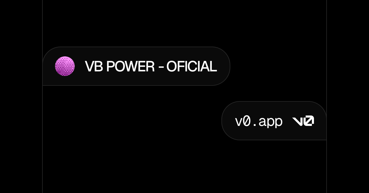 VB POWER - OFICIAL - v0 by Vercel