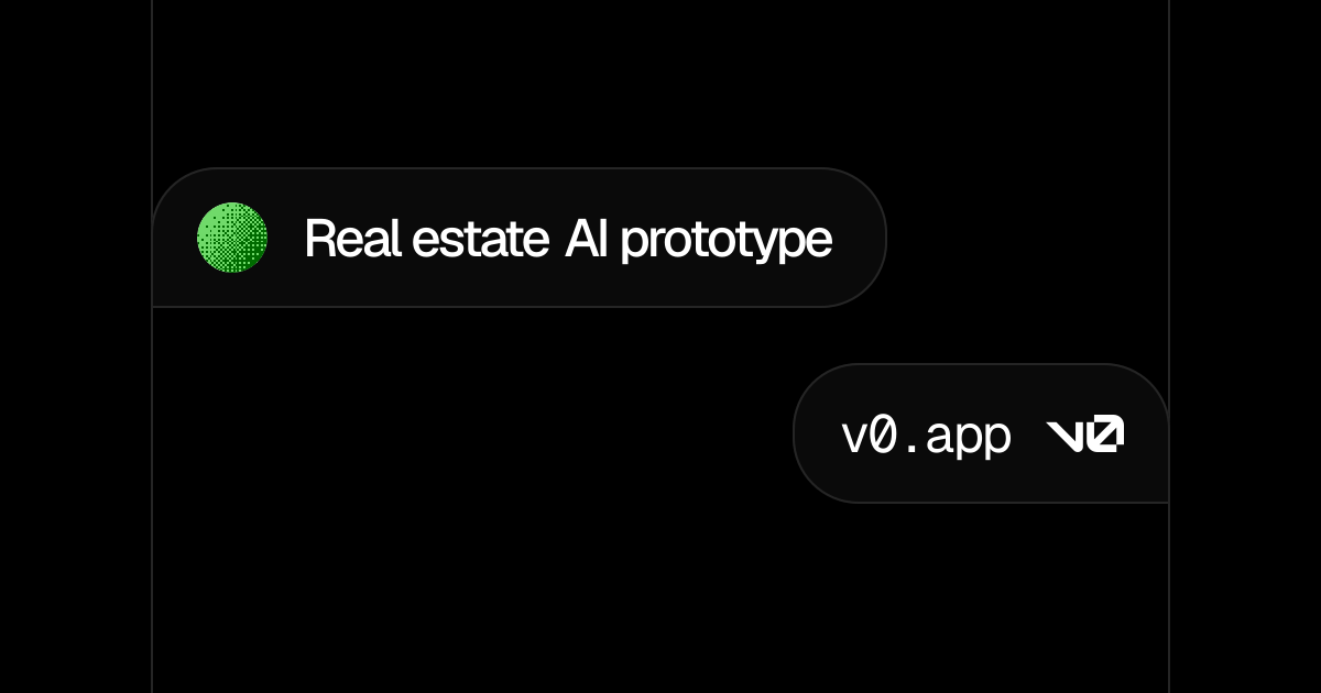 Real estate AI prototype - v0 by Vercel