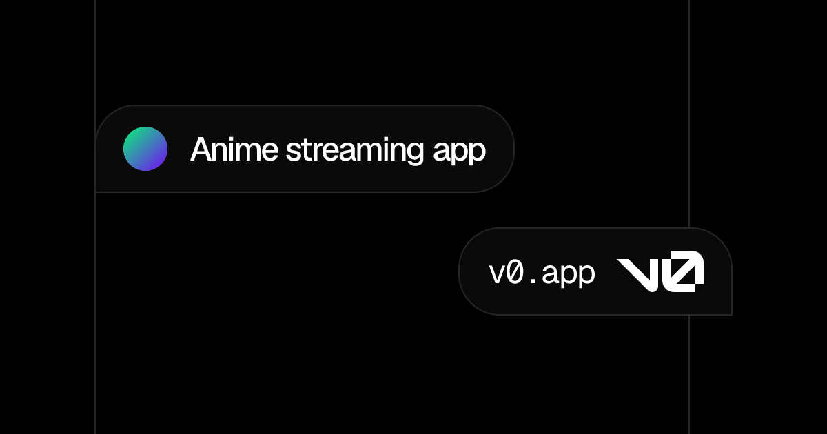 Anime streaming app - v0 by Vercel
