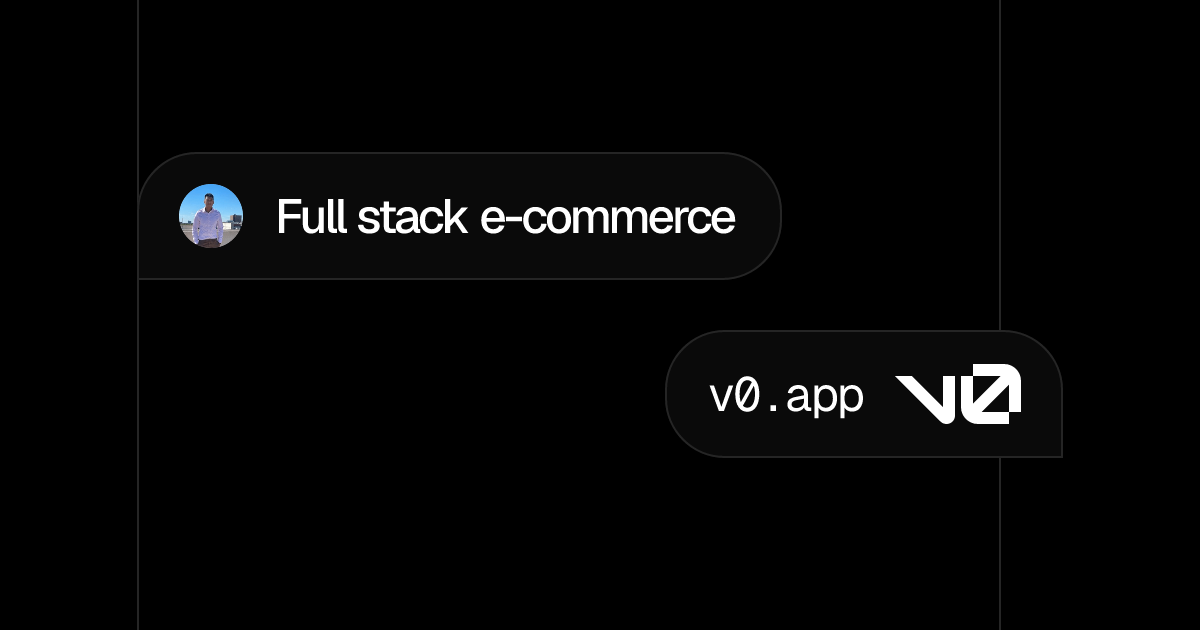 Full stack e-commerce - v0 by Vercel