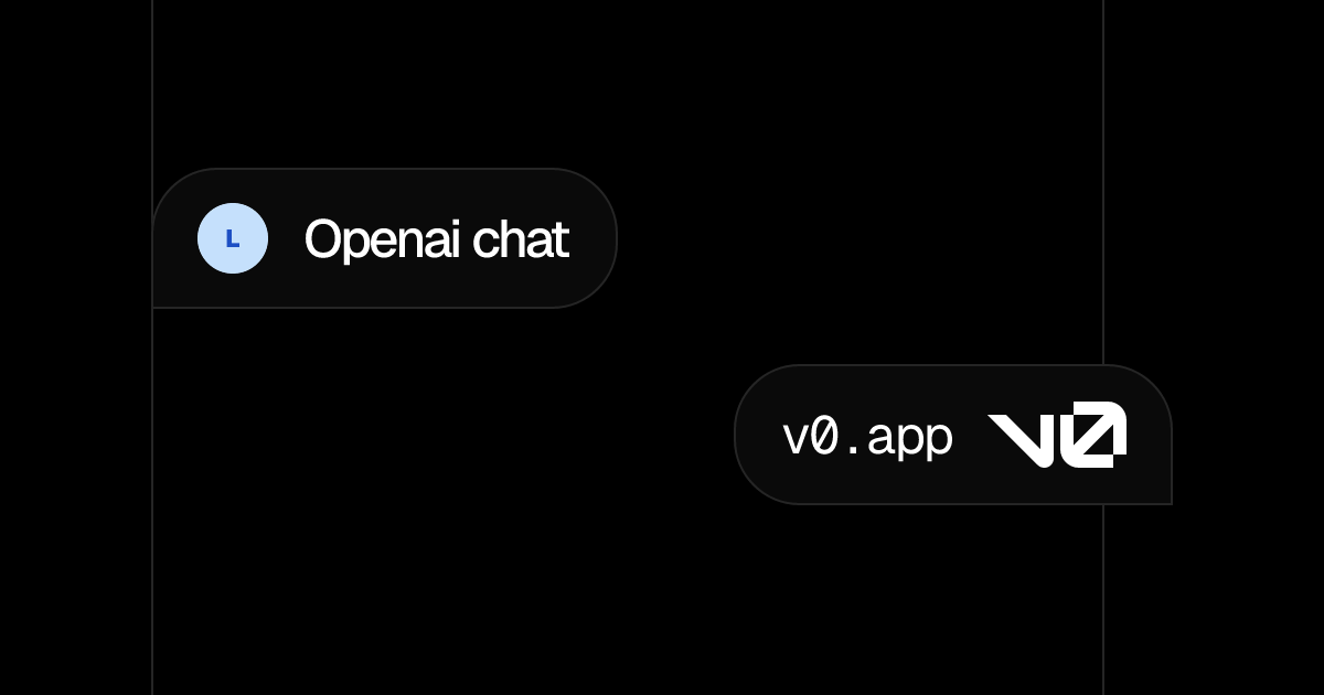 Openai Chat V0 By Vercel