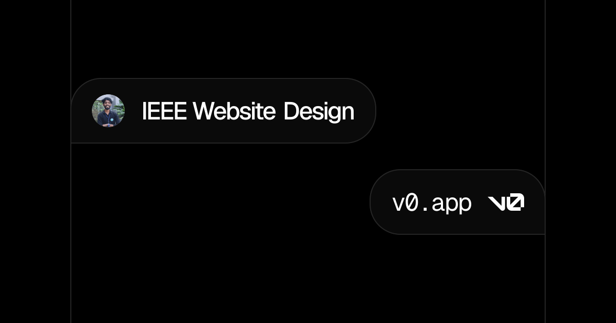 IEEE Website Design - v0 by Vercel