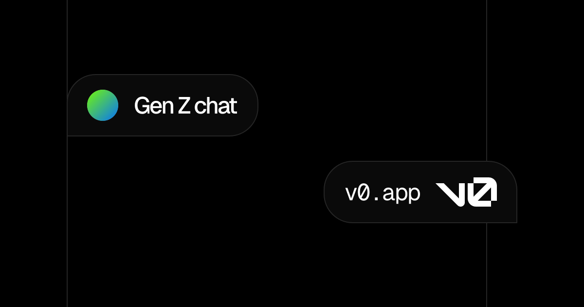 Gen Z chat - v0 by Vercel
