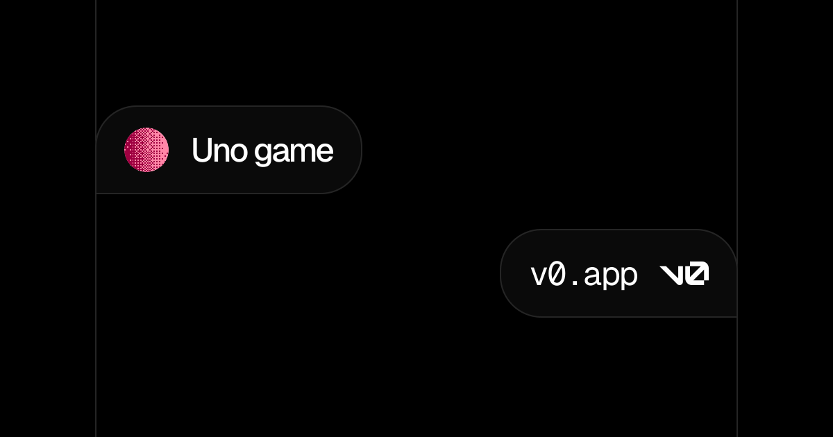 Uno game - v0 by Vercel