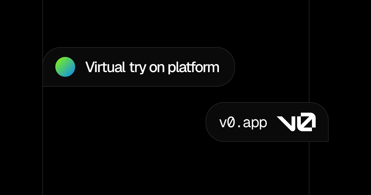 Virtual try on platform - v0 by Vercel