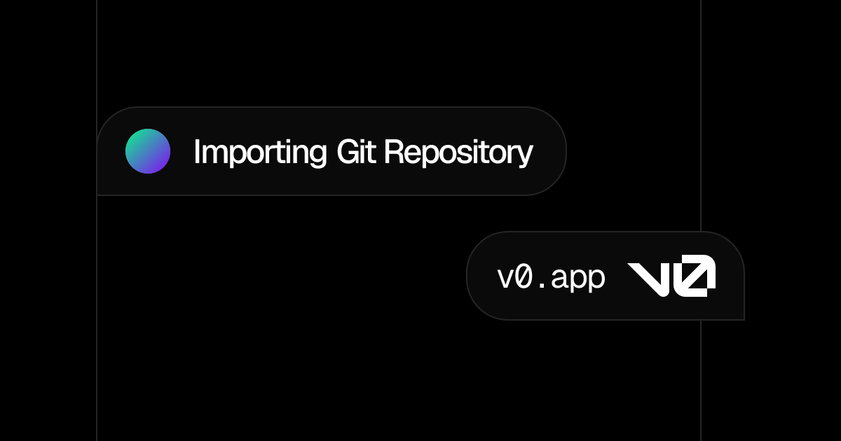 Importing Git Repository - v0 by Vercel