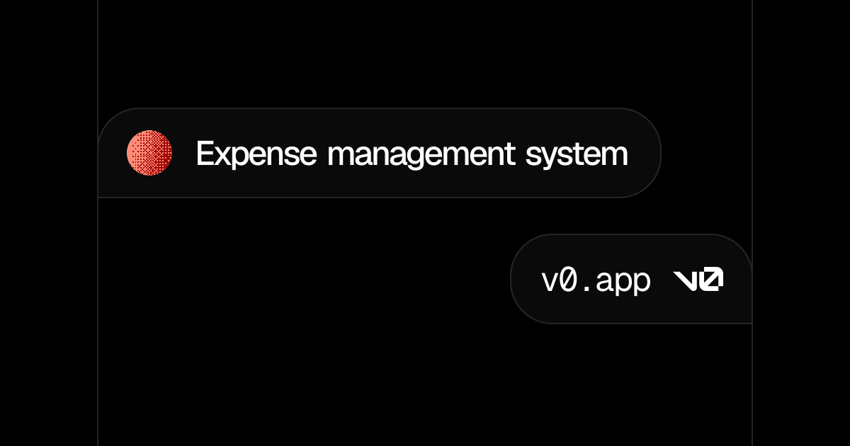 Expense management system - v0 by Vercel