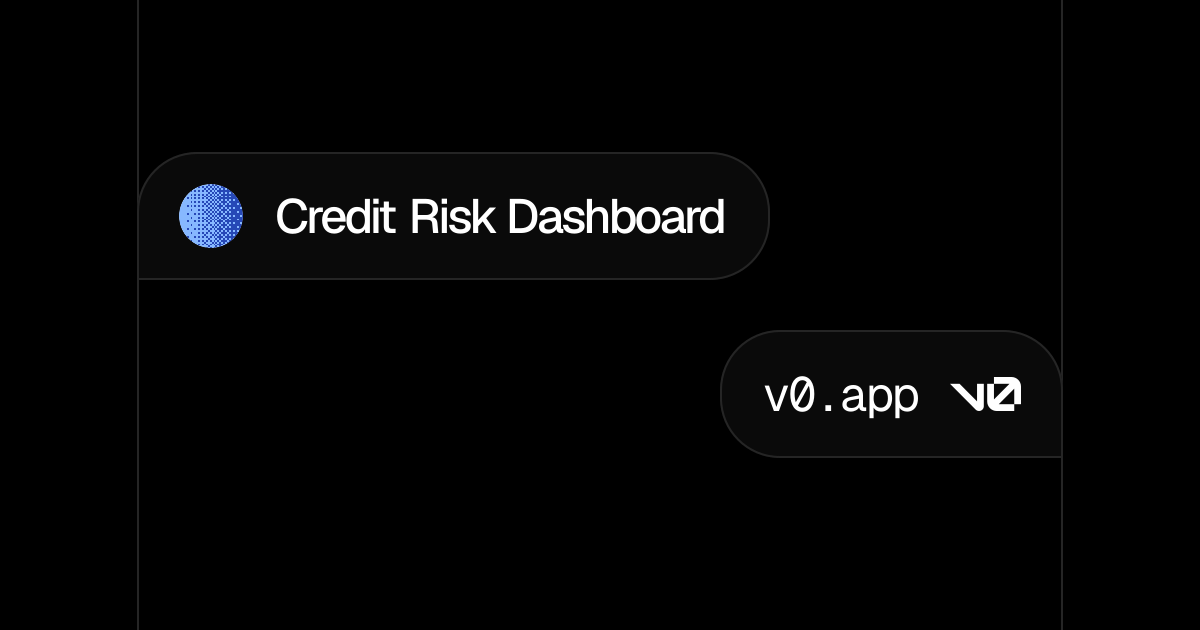 Credit Risk Dashboard - v0 by Vercel