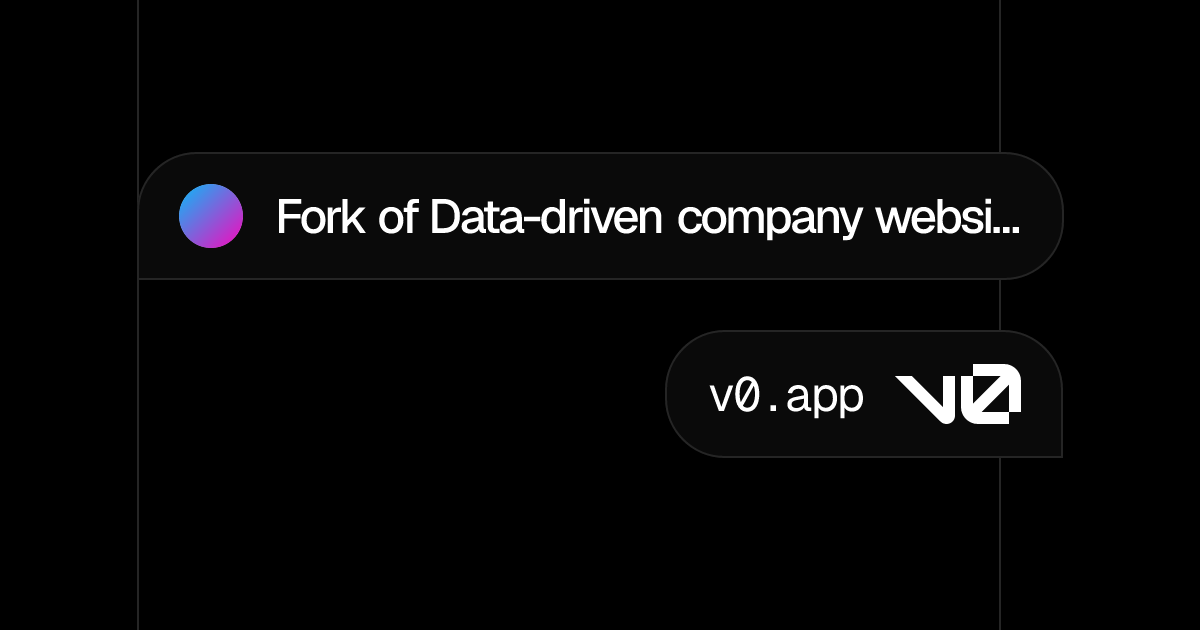 Fork of Data-driven company website - v0 by Vercel