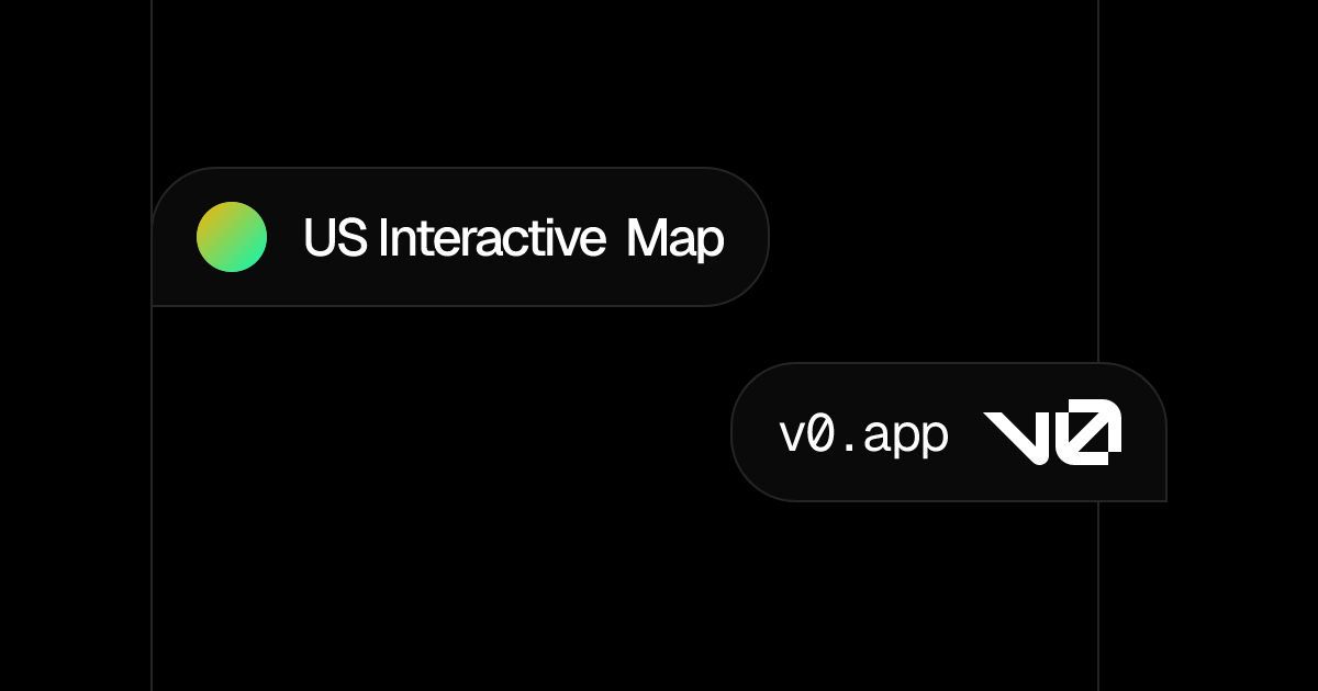 US Interactive Map - v0 by Vercel