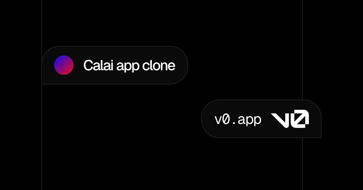 Calai app clone - v0 by Vercel