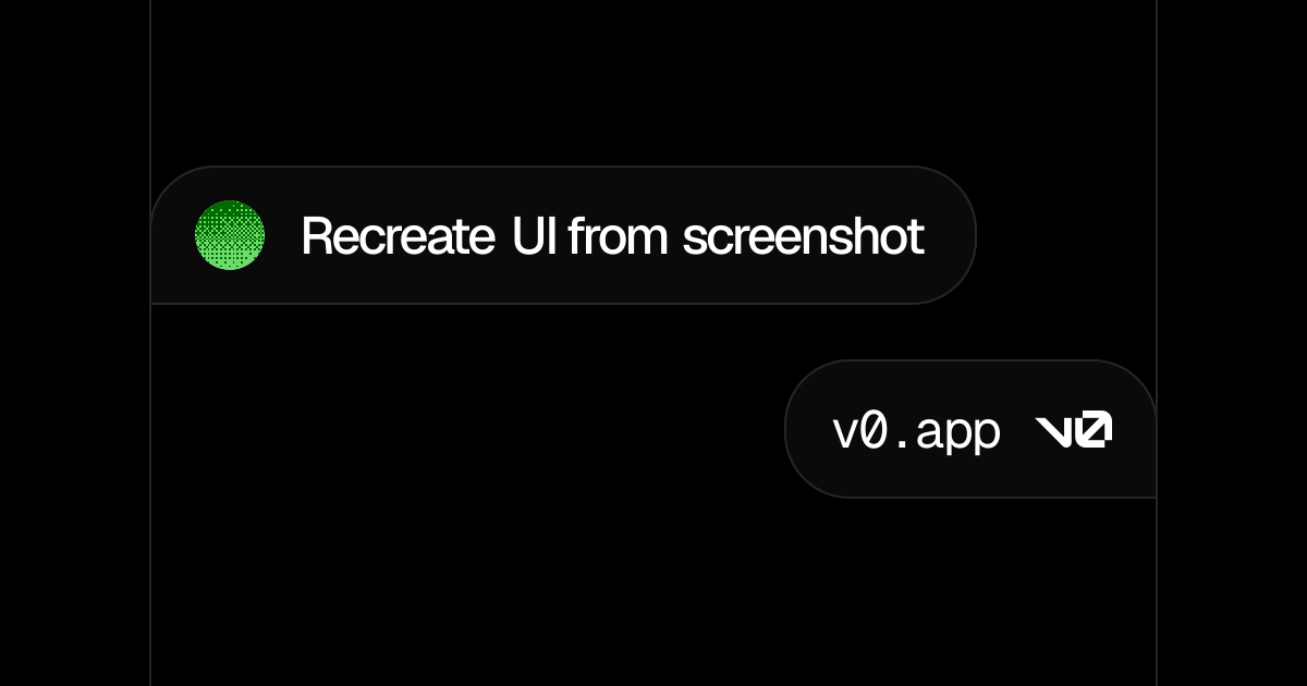 Recreate UI from screenshot - v0 by Vercel