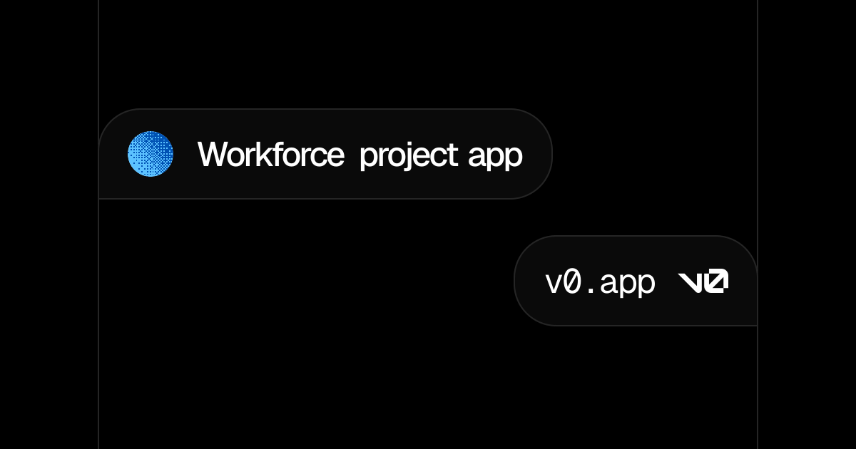 Workforce project app - v0 by Vercel