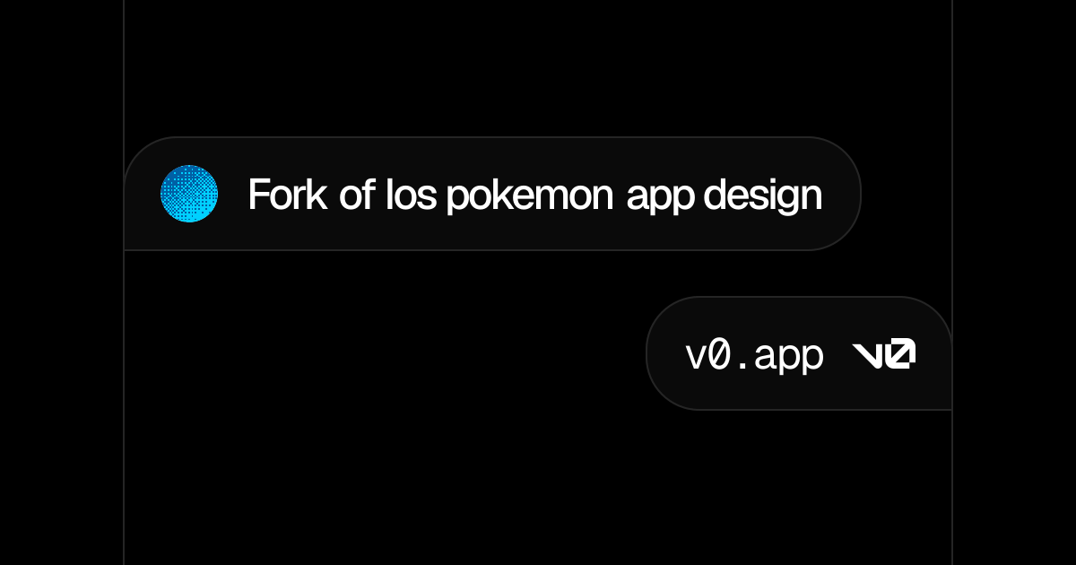 Fork of Ios pokemon app design - v0 by Vercel