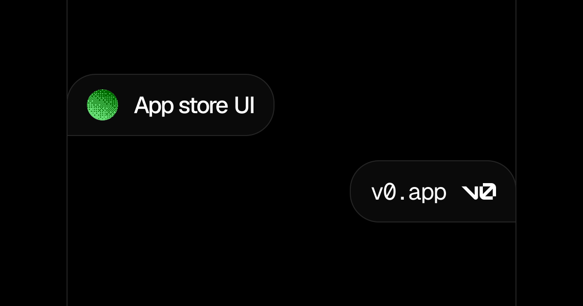 App store UI - v0 by Vercel