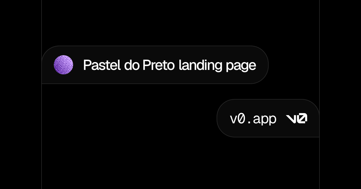 Pastel do Preto landing page - v0 by Vercel