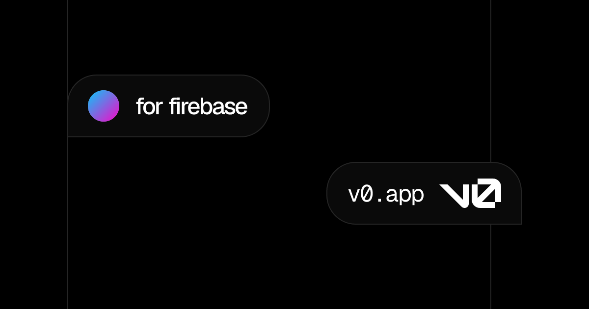 for firebase - v0 by Vercel