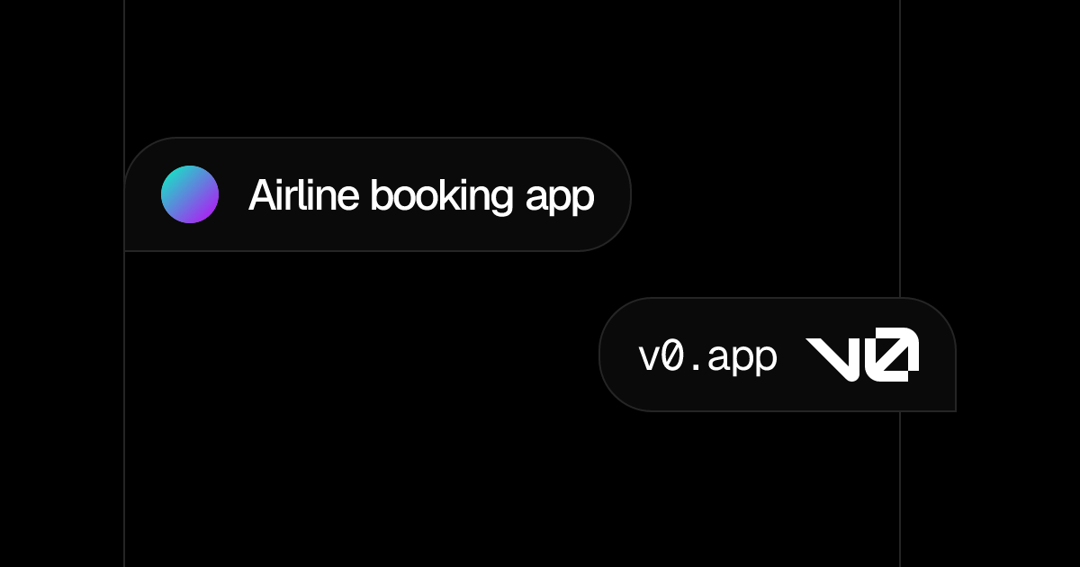 Airline booking app - v0 by Vercel