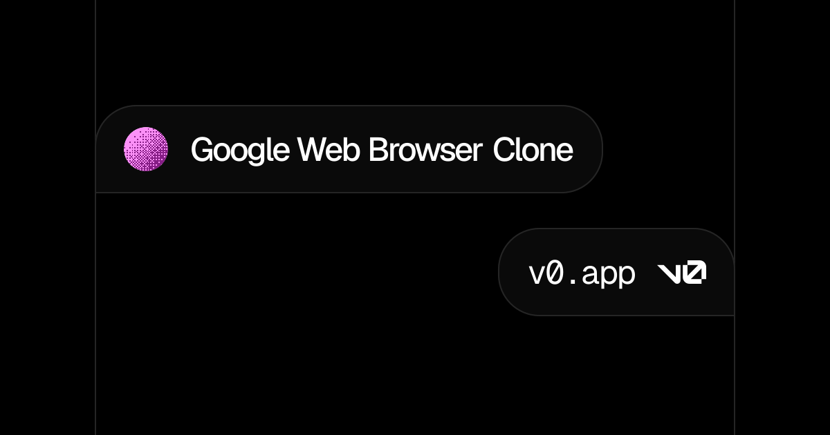 Google Web Browser Clone - v0 by Vercel